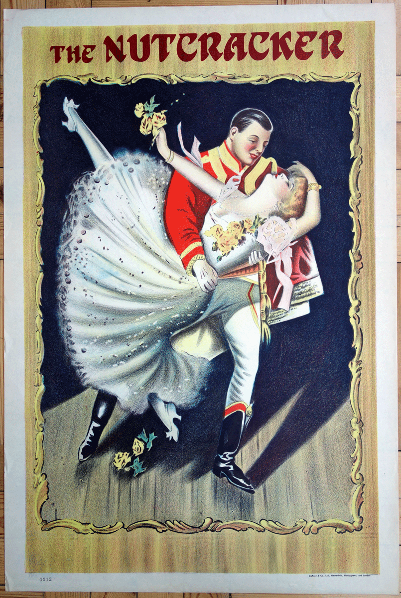 Nutcracker ballet theatre poster Stafford and Co. 1930s lithograph ...