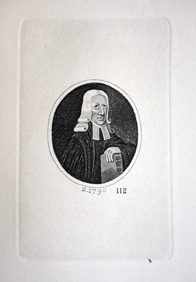 Rev John Wesley John Kay etching 18c – crow gallery
